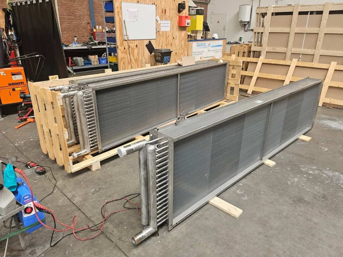 Stainless Steel Heat Exchanger for Waste Heat Recovery | ICARUS